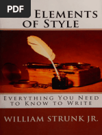 The Elements of Style by Strunk and White | PDF | Comma | Grammar