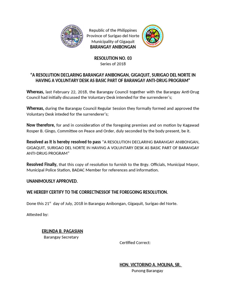 2.E.O.-Reso Establishment Referral Desk | PDF