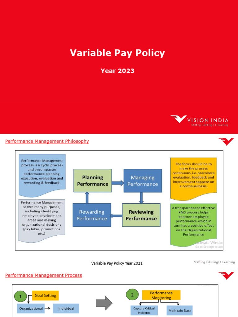 Variable Pay Policy Overview 2023 | PDF | Educational Technology ...