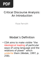 Fairclough CDA Model Explanation | PDF | Discourse | Liberal Arts Education