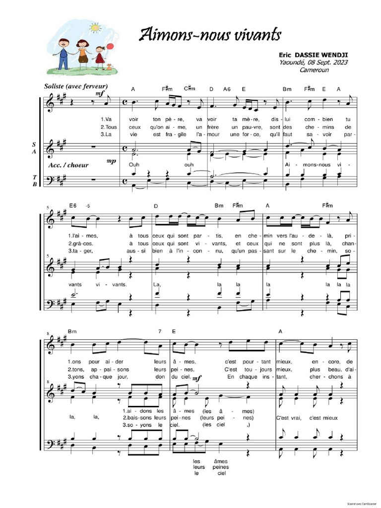 Aimons-Nous Vivants | PDF