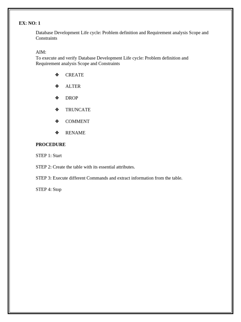 Ddms Manual | PDF | Sql | Table (Database)