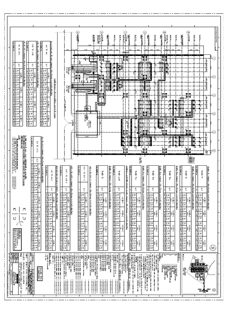 506-2500-270267-101 - Switchyard Foundation Layout Plan | PDF