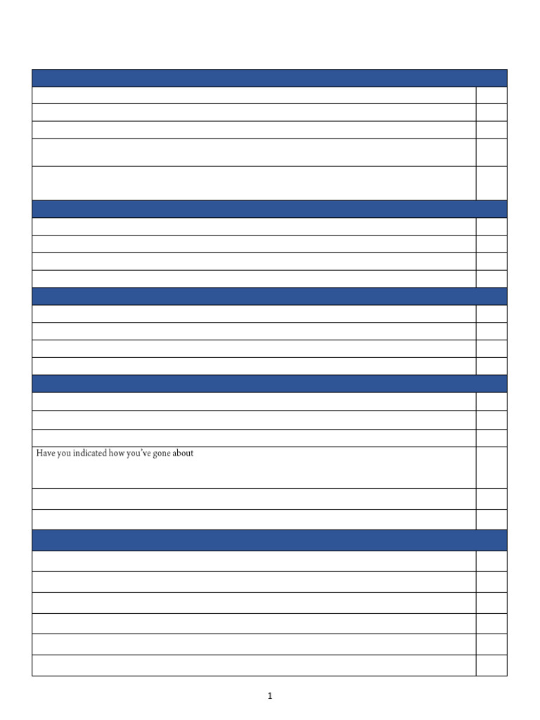 Extended Essay Checklist Guide | PDF | Essays | Methodology
