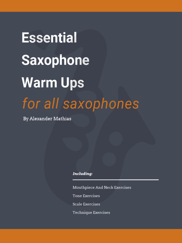 SMDlusauTTiqGbnqxBm3 Essential Saxophone Warm Ups | PDF | Saxophone ...