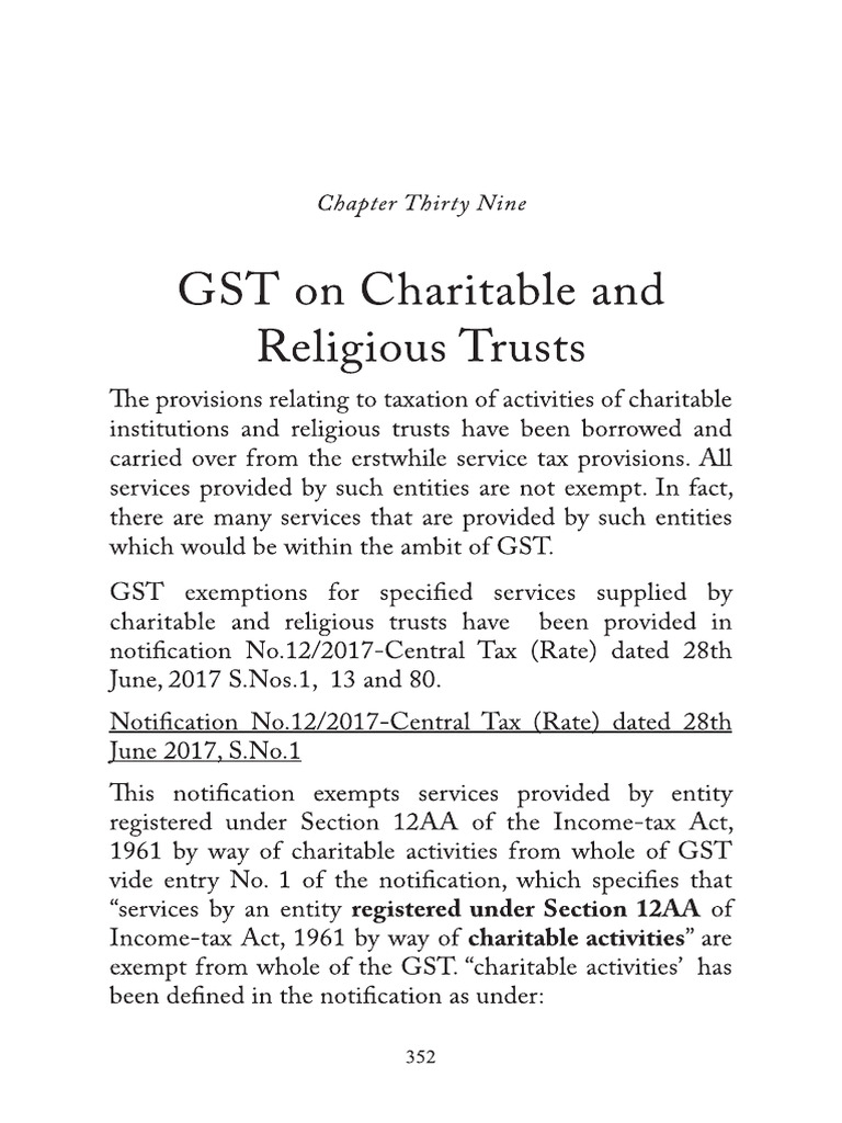 E Flier GST On Trusts | PDF