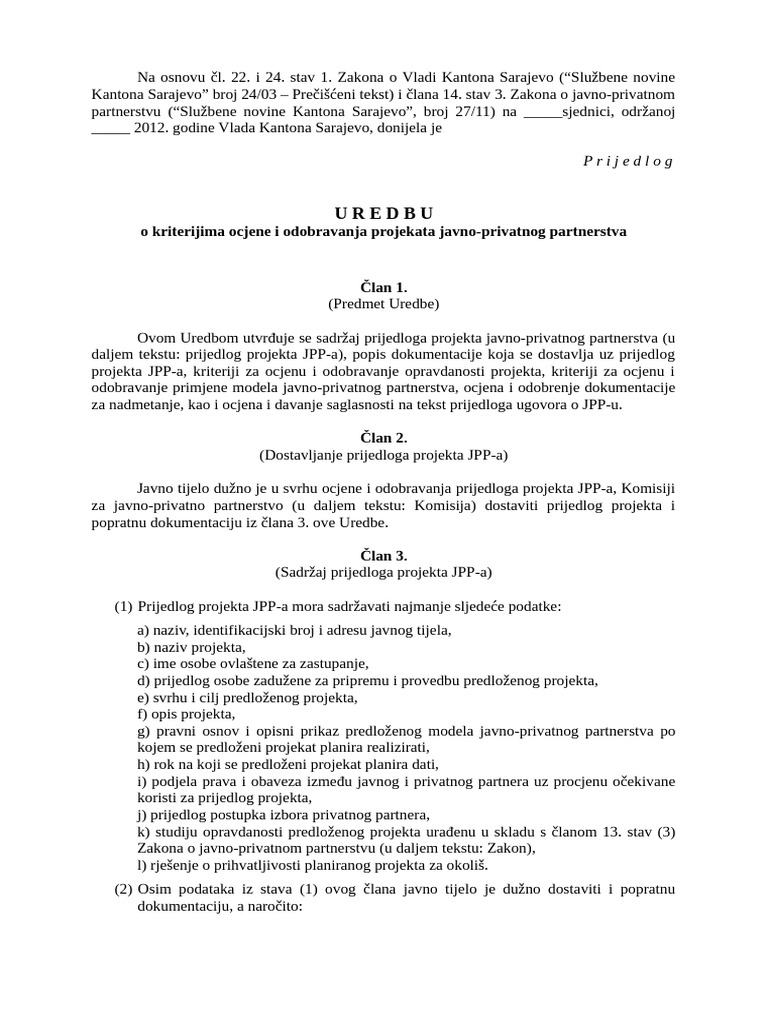 Uredba Zejna - 0 | PDF