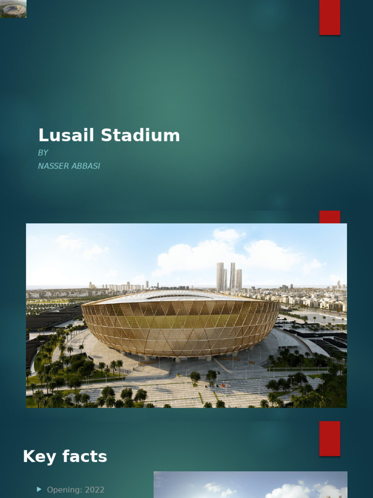 Lusail Stadium - Nasser Abbasi | PDF | Business