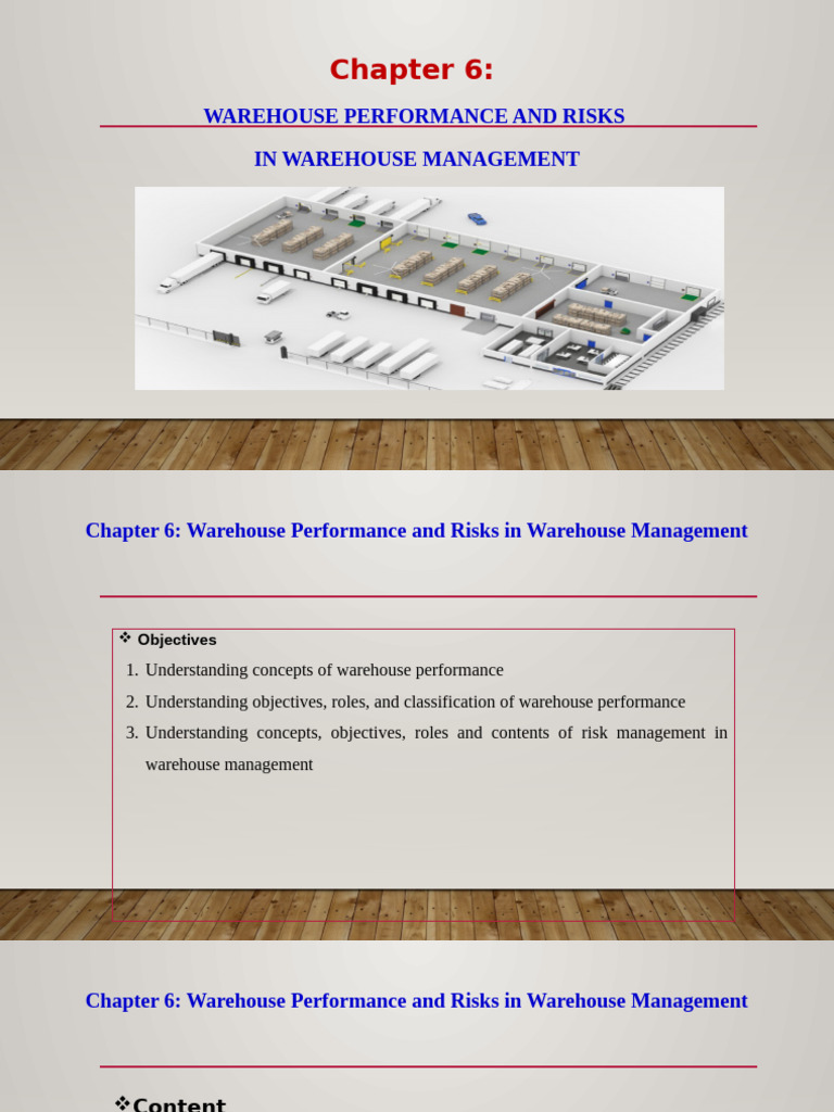 Chapter 6 | PDF | Warehouse | Risk Management