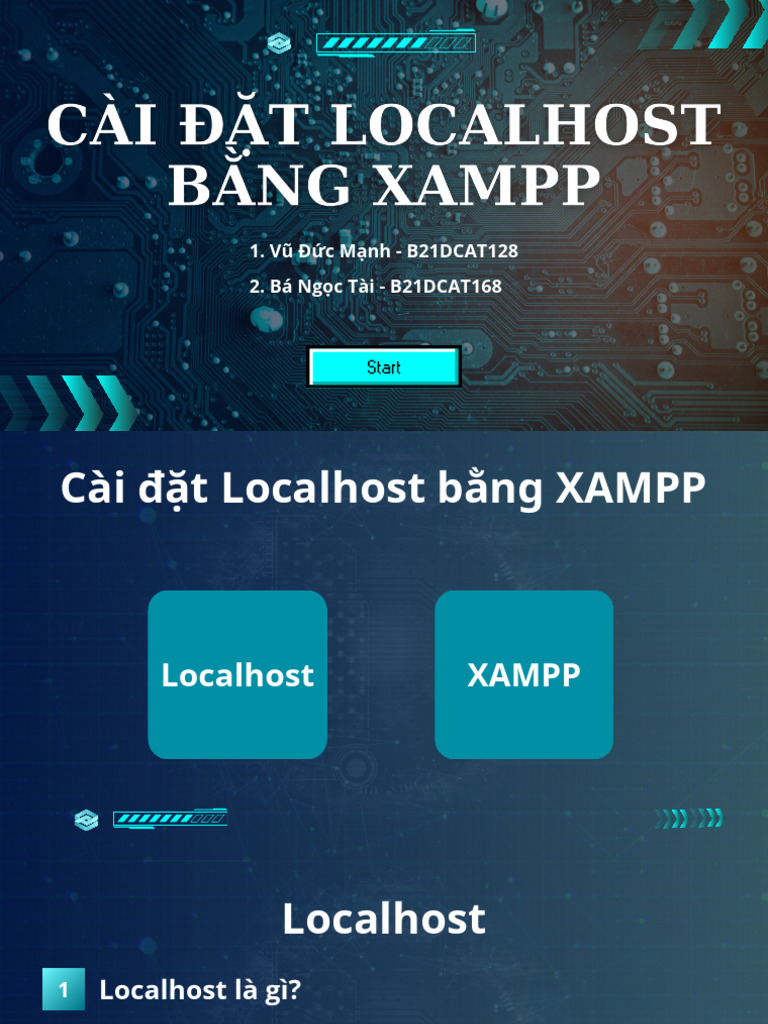 Cài Đặt Localhost Bằng XAMPP | PDF