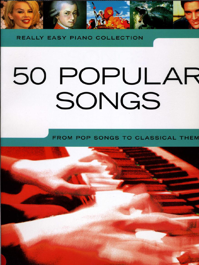 Popular Songs Piano Easy PDF Free | PDF