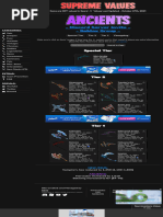 Chromas - Supreme Values | PDF