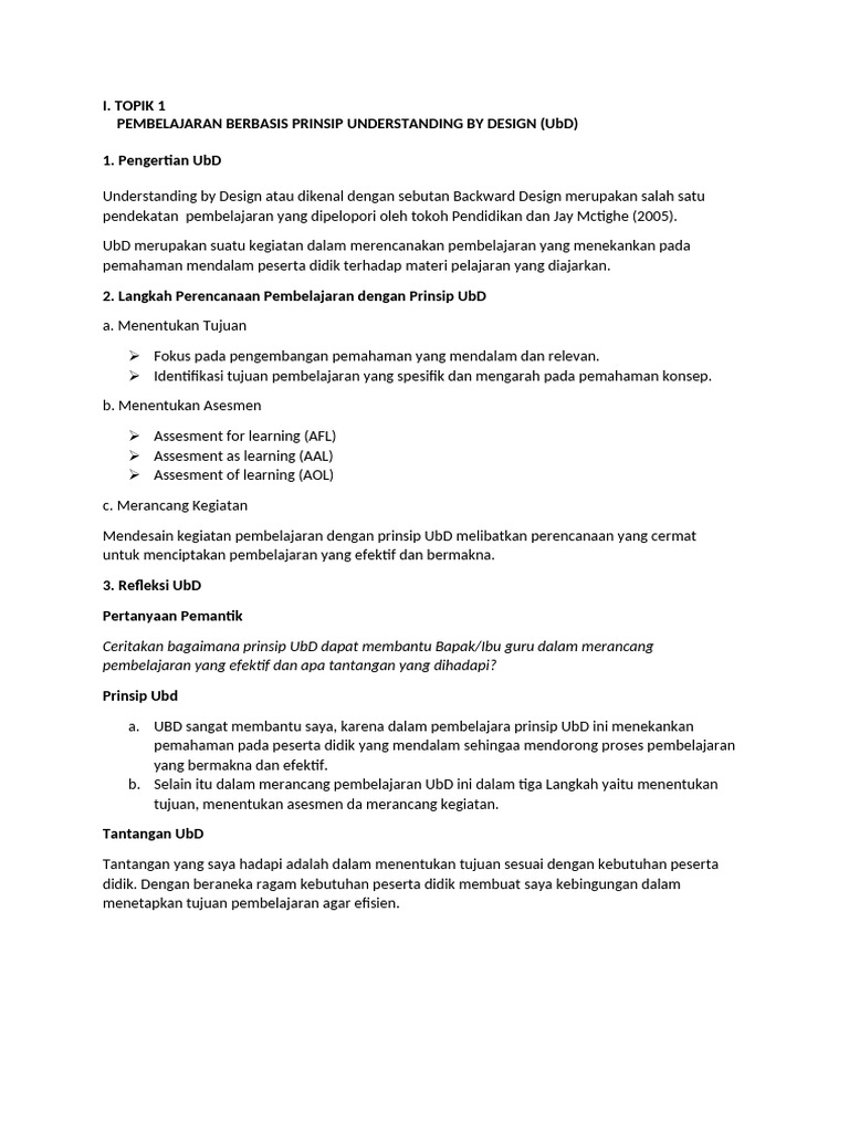 UNDERSTANDING BY DESIGN | PDF