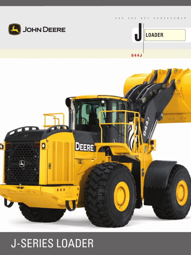 844J 4WD Loader | PDF | Manual Transmission | Vehicle Technology