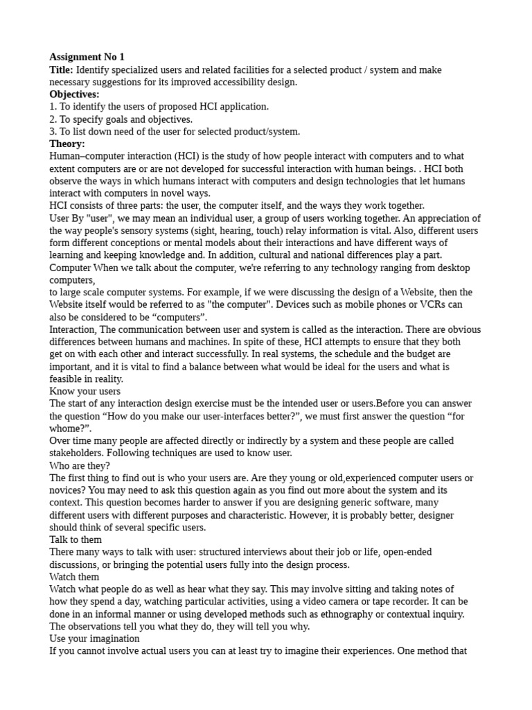 Lab Manual-HCI | PDF | Usability | Software Prototyping