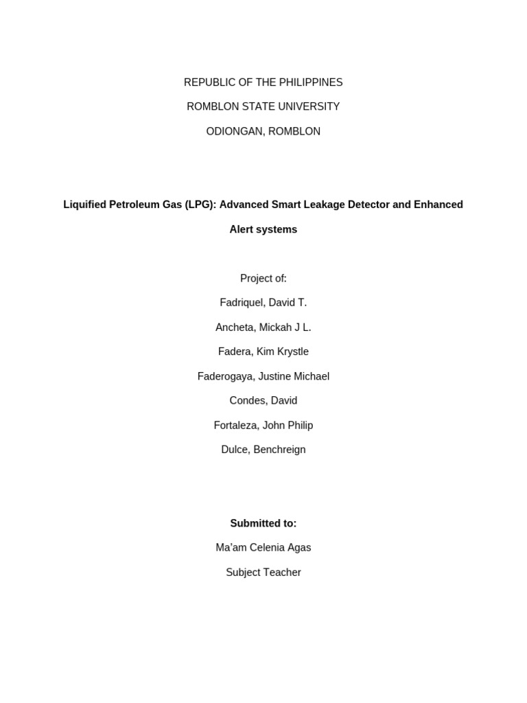 Proposal STS | PDF | Liquefied Petroleum Gas | Natural Gas