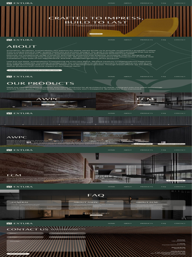 Extura Website 001 | PDF