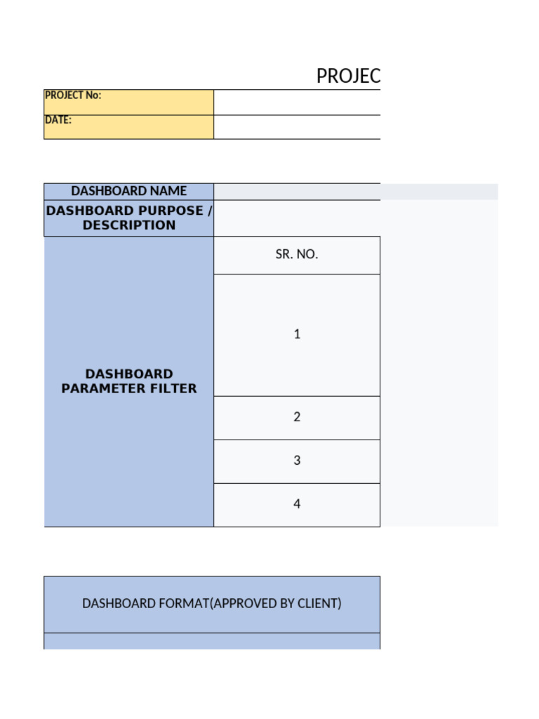 Dashboard Requirement Sheet | PDF | Data Management | Computing