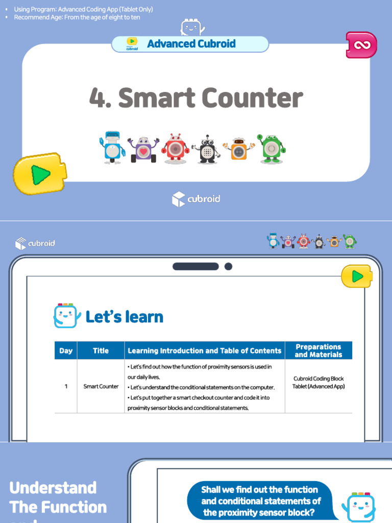 4th - Smart Counter - Advanced Coding | PDF