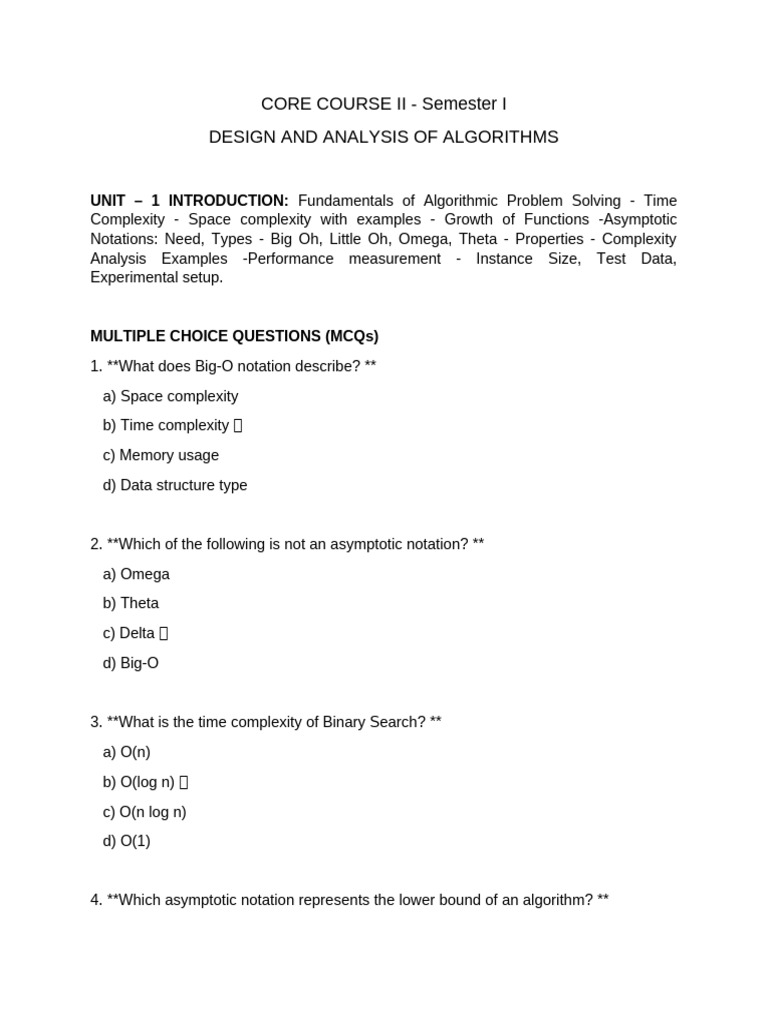 Algorithm Analysis for CS Students | PDF | Time Complexity | Computational Complexity Theory
