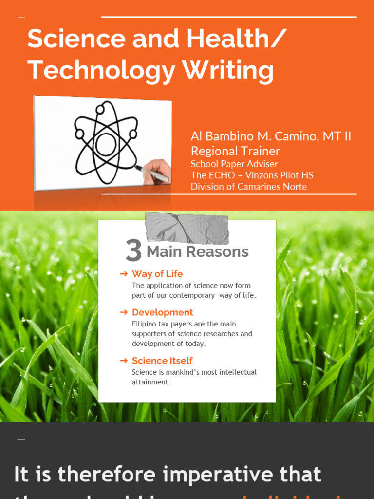 Science Technology Journalism | PDF | Salmonella | Medical Specialties