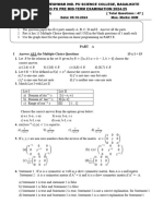 MATH 140 Practice Exam I | PDF | Matrix (Mathematics) | System Of ...