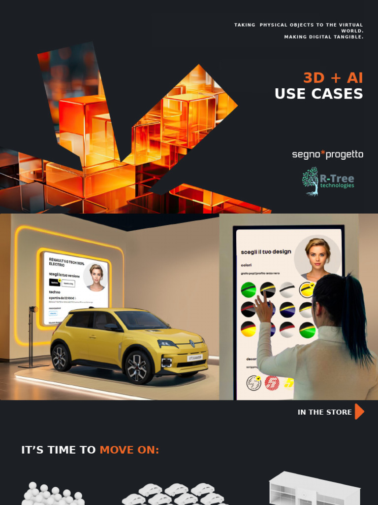 3d + AI USE CASES | PDF | Computing