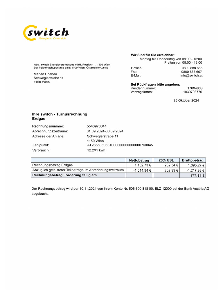 Switch Energie 20241025 10 | PDF