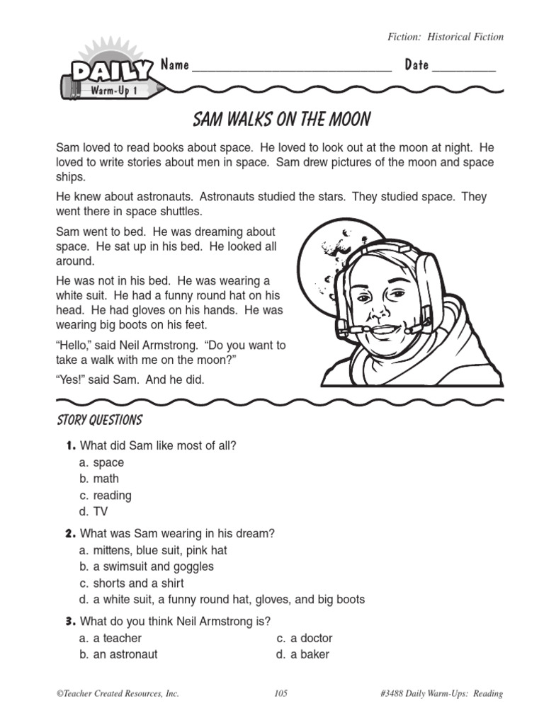 Grade 2 Daily Reading Warm-Ups | PDF