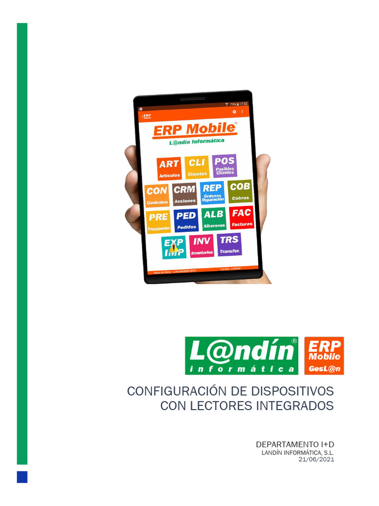 ERP Mobile - Tablets Con Lectores Integrados (ZEBRA-SEYPOS) | PDF ...