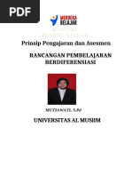 Contoh Format Rencana Pembelajaran - RPP 2025 | PDF