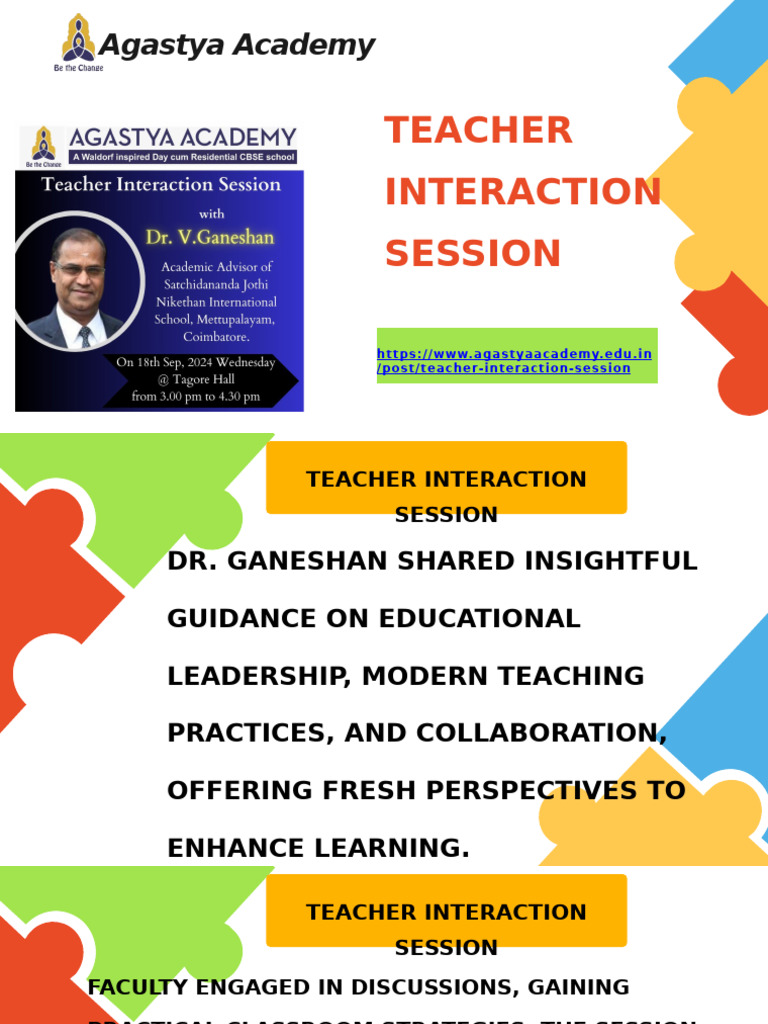 Teacher Interaction Session | PDF