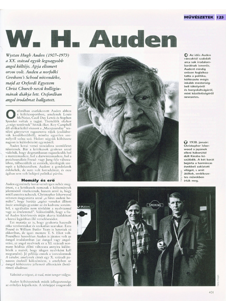 401 W. H. Auden - 450 | PDF