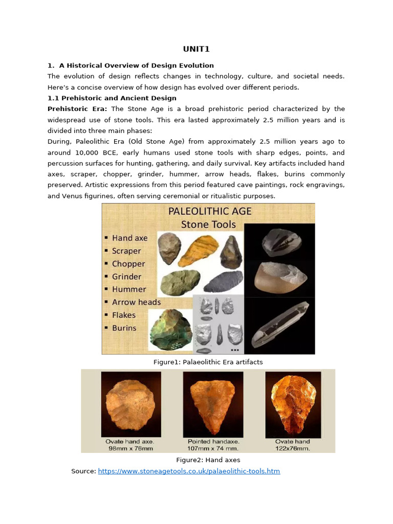 UNIT1 Introduction To Design and Motif | PDF | Minimalism | Paleolithic