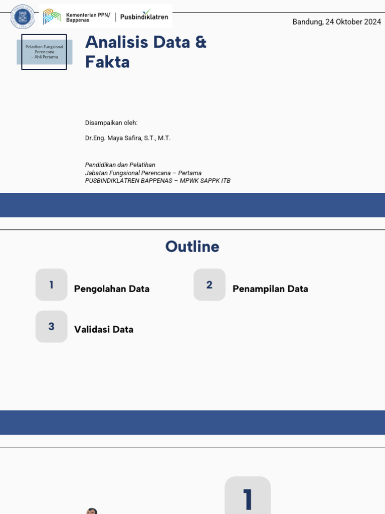 Analisis Data Dan Fakta | PDF | Karier & Perkembangan
