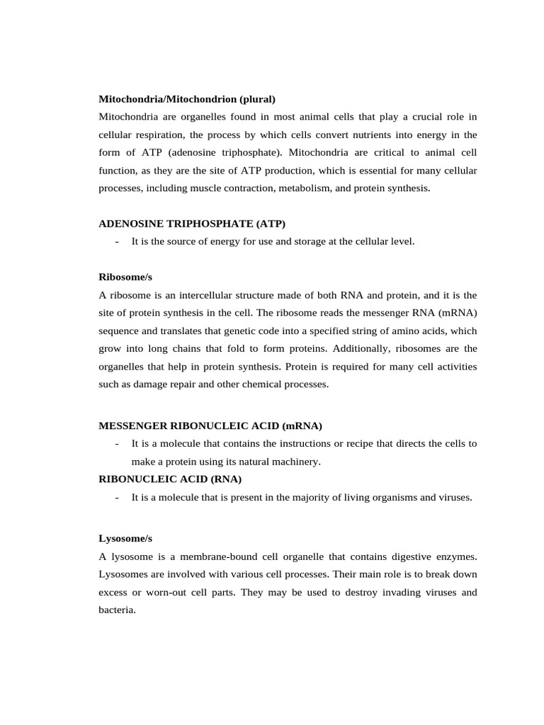 Gen Bio Script | PDF