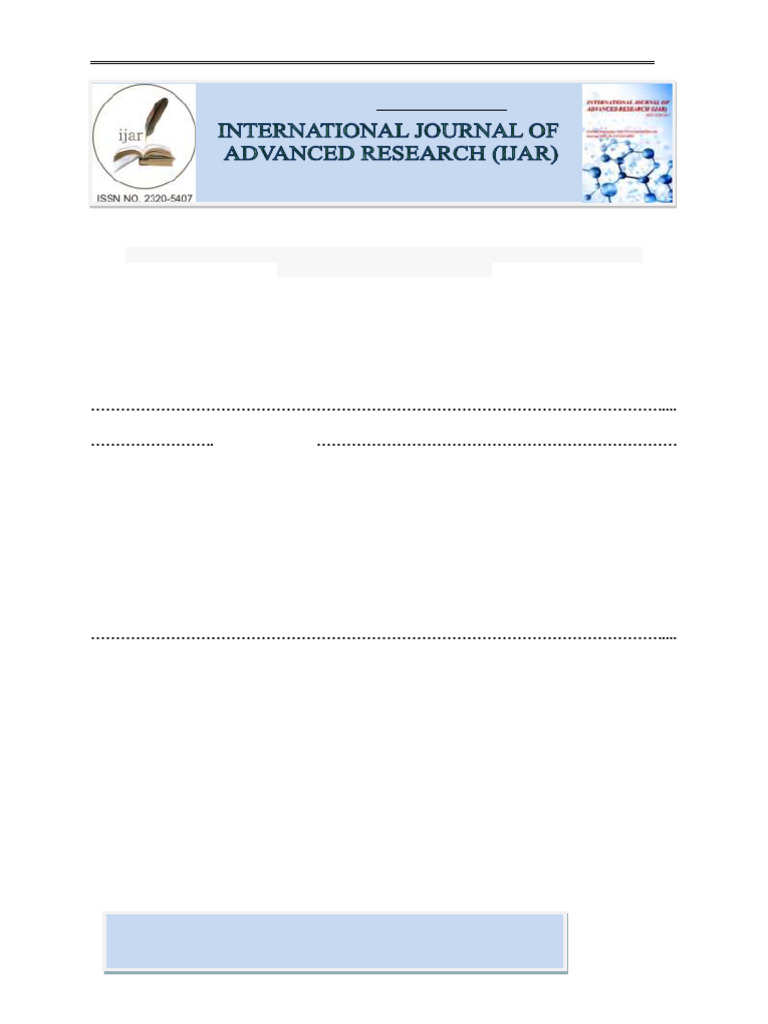 The Role of Altered Cast Impression Technique in Achieving Accurate ...