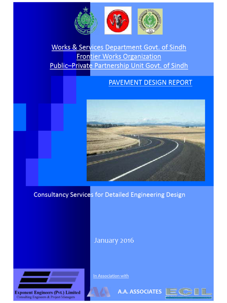 Karachi-Thatta Dual Carriageway Design | PDF | Road Surface | Road