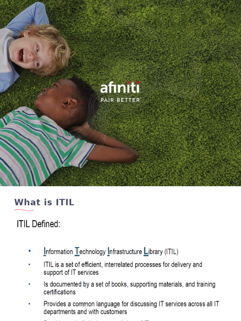 Itil For Dummies | PDF | It Service Management | Computer Security