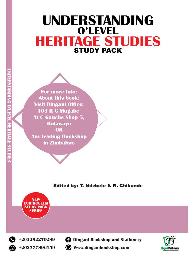 O Level Heritage Study Pack | PDF