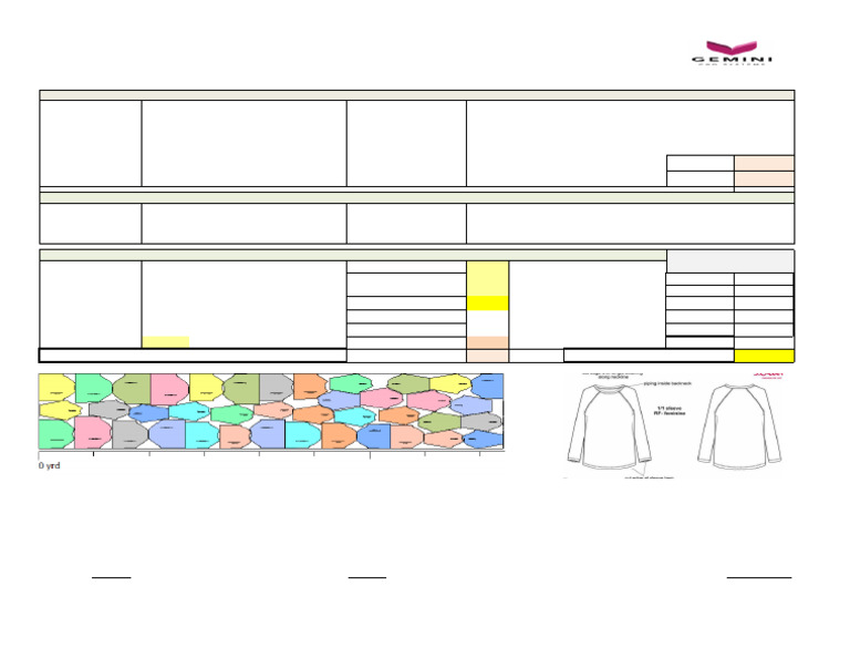 Shell Marker Width 66 Inch CW Updated | PDF | Textiles
