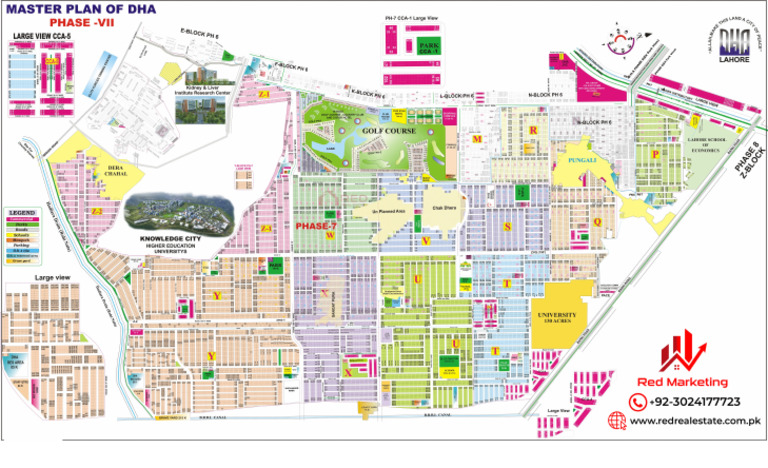 Dha-Phase-7-Map - Webp 7,500×4,299 Pixels | PDF