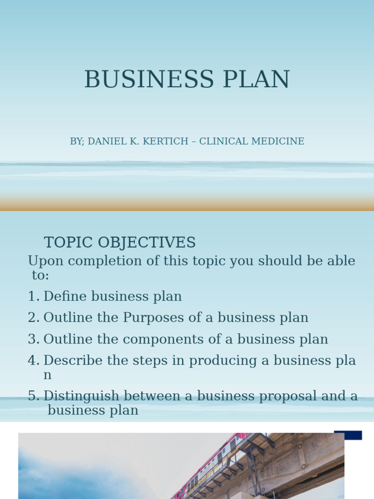 Business Plan Lesson 1 | PDF | Entrepreneurship | Marketing