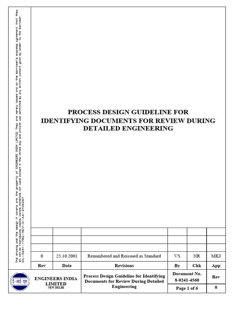 Document Review Guidelines for Engineers | PDF | Pump | Specification ...