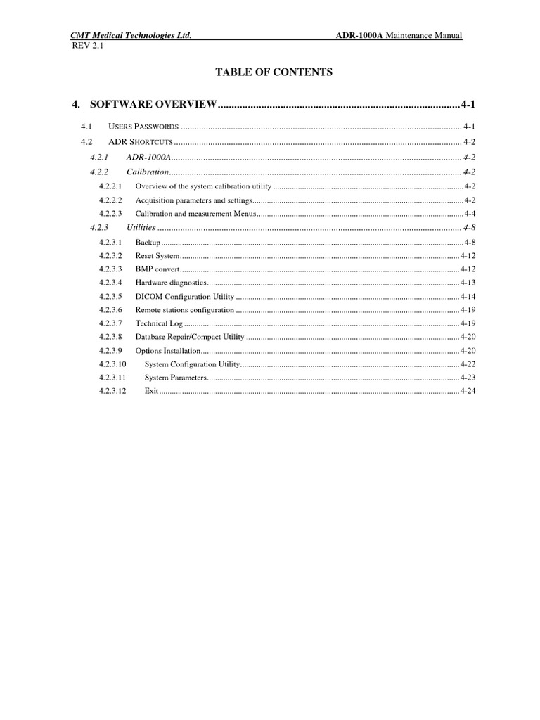 Chapter 4 - Software Overview Rev2.1 | PDF | Computer File | Backup