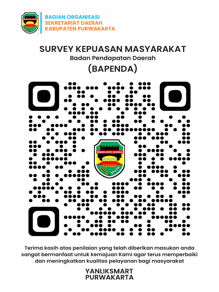 A5 Qrcode Yanliksmart - Purwakartakab.go - Id BAPENDA | PDF