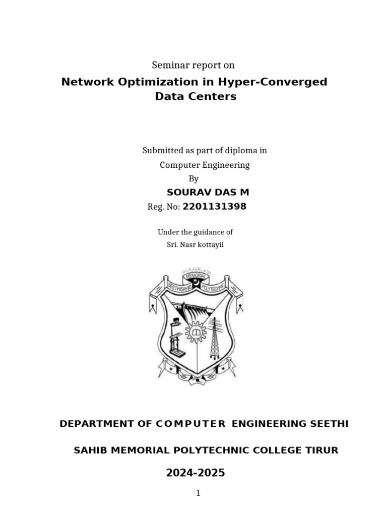 Seminar Sample | PDF | Computer Network | Quality Of Service