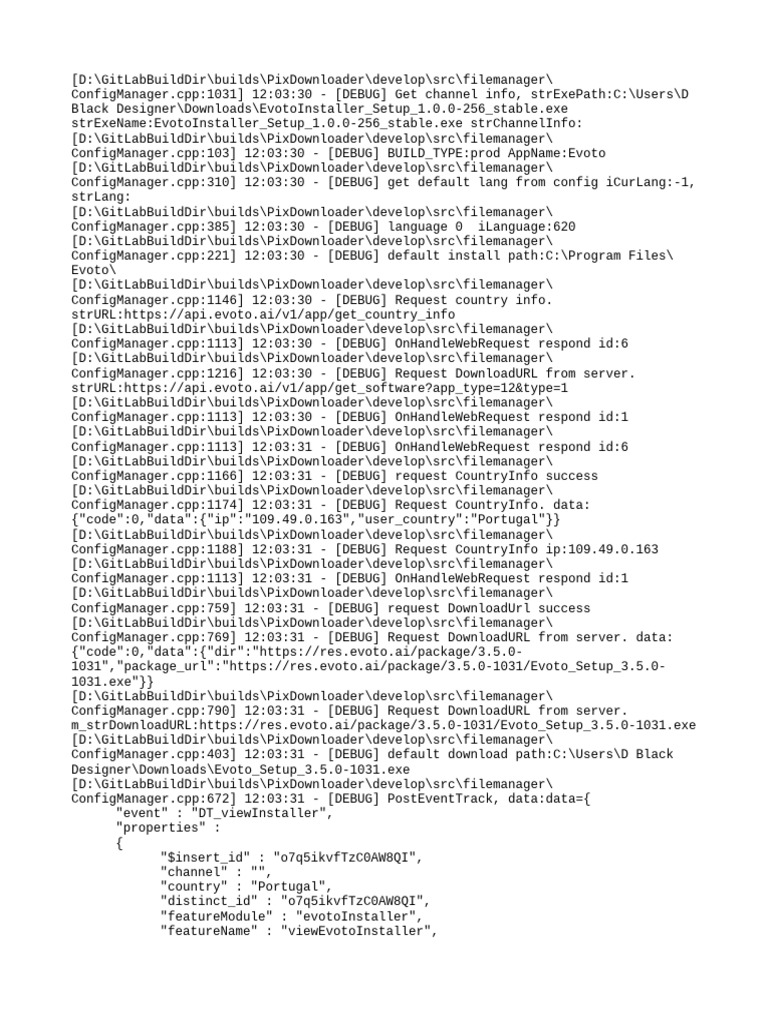 Log | PDF | Installation (Computer Programs) | Operating System Families