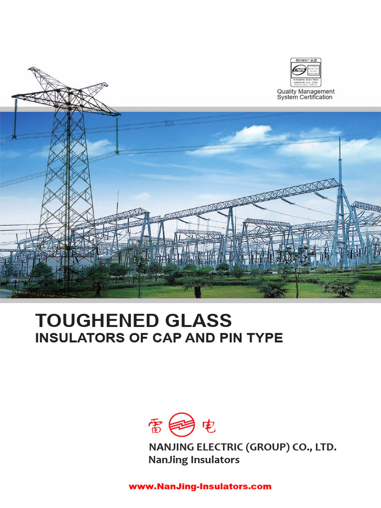 Toughened Glass Insulators Guide | PDF | Insulator (Electricity) | Ac ...