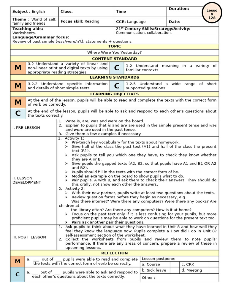 Lesson 128 | PDF | Cognition | Behavior Modification